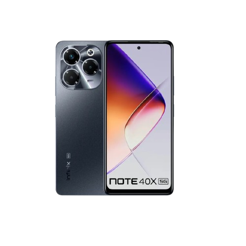 Infinix Note 40X 5G 12GB/256GB Starlit Black X6838 – anmolmobiles